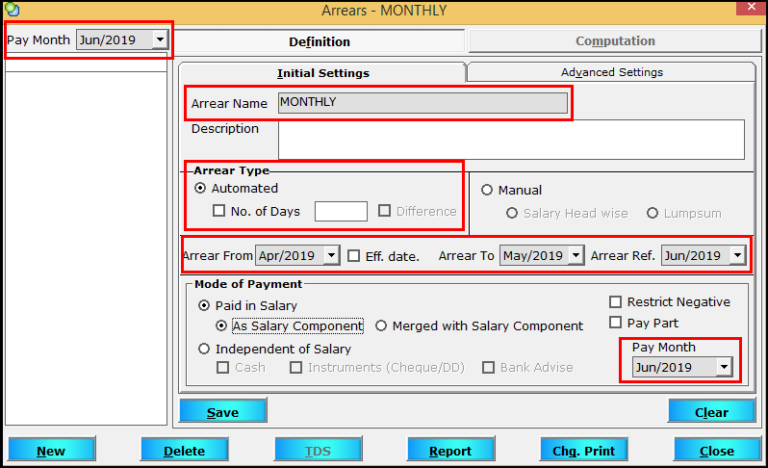 Deferred financing cost ⋆ Accounting Services